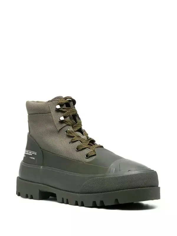 DIESEL® Hiko Hybrid Lace-up Boots - Green