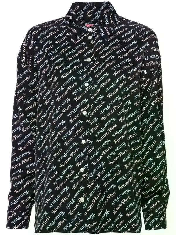 Kenzo Monogram-print Shirt