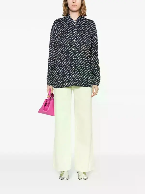 Kenzo Monogram-print Shirt