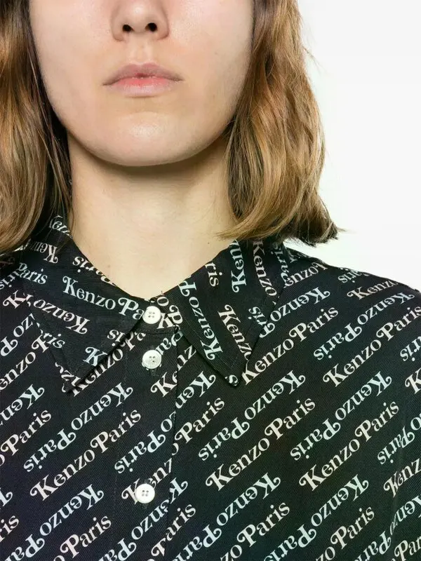 Kenzo Monogram-print Shirt