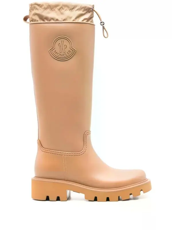 Moncler Kickstream Waterproof Knee-high Boots - Brown