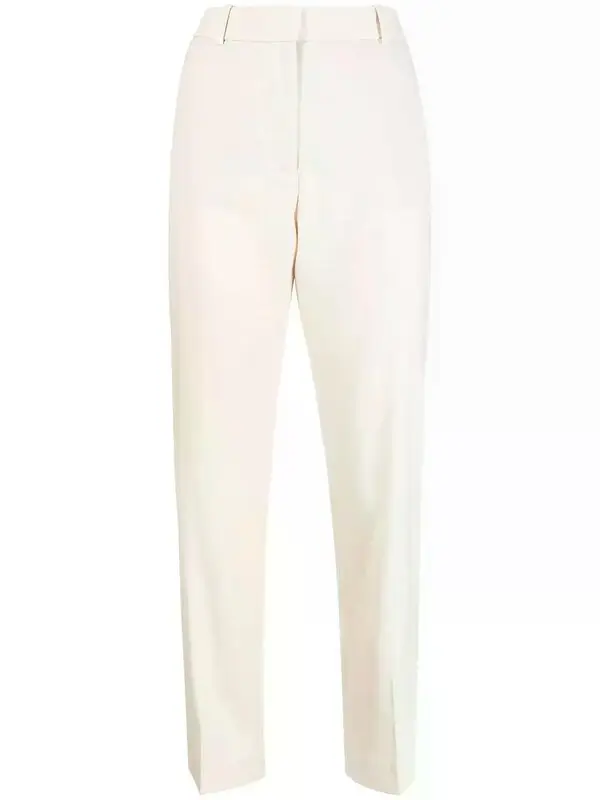 JOSEPH Straight-leg Tailored Trousers - Neutrals