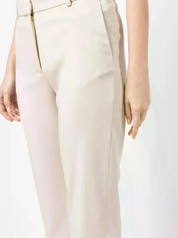 JOSEPH Straight-leg Tailored Trousers - Neutrals