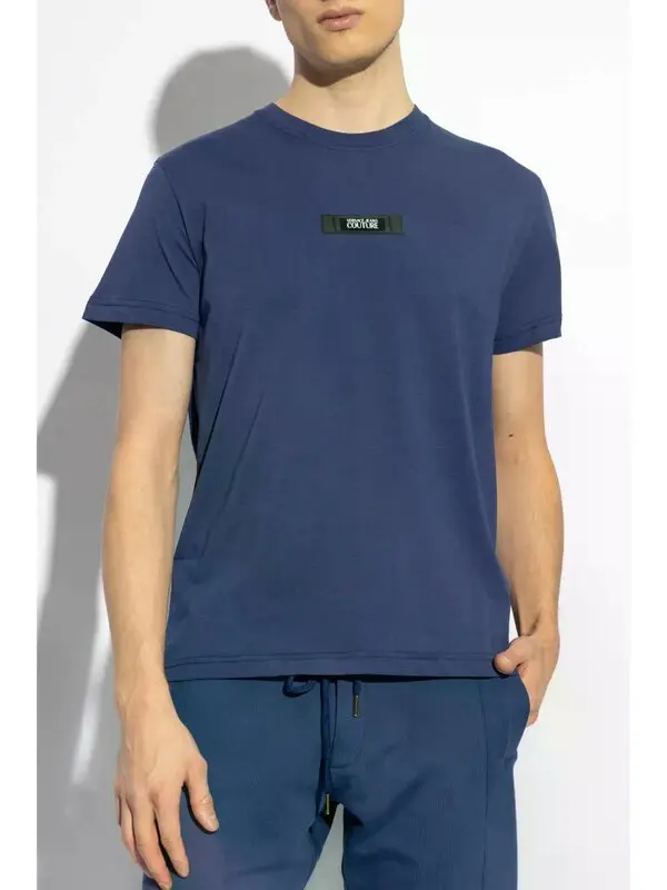 Versace Logo-patch T-shirt