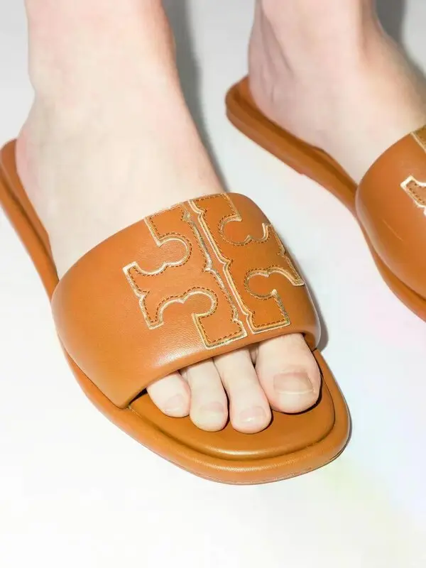 Tory Burch Double T Sport Slides