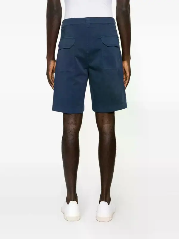 Canali Mid-rise Chino Shorts