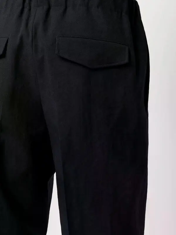 JIL SANDER Elasticated-waist Trousers - Blue