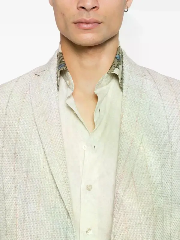 Etro Pinstripe Blazer - Neutrals
