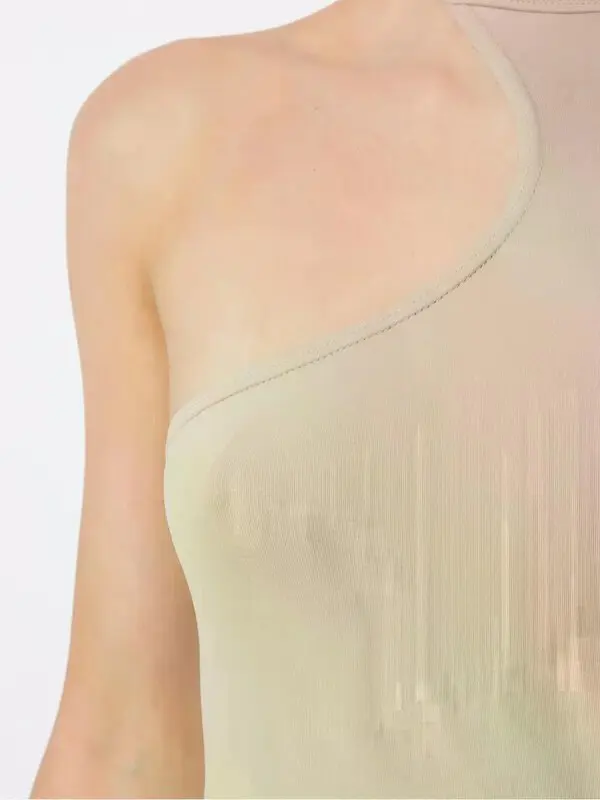 AMIR SLAMA Asymmetric Long Sleeve Bodysuit
