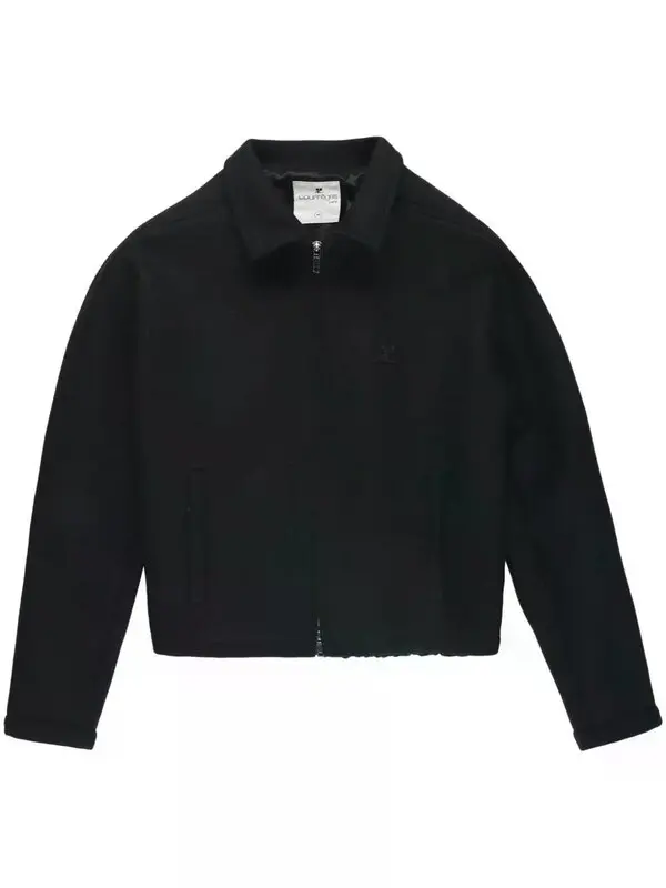 COURREGES Logo-patch Wool Jacket