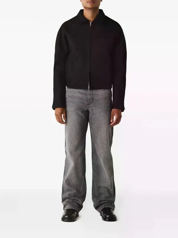 COURREGES Logo-patch Wool Jacket