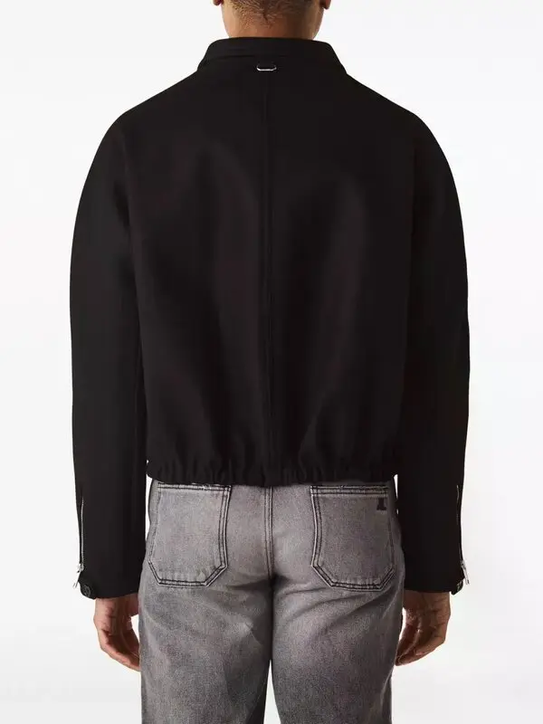 COURREGES Logo-patch Wool Jacket