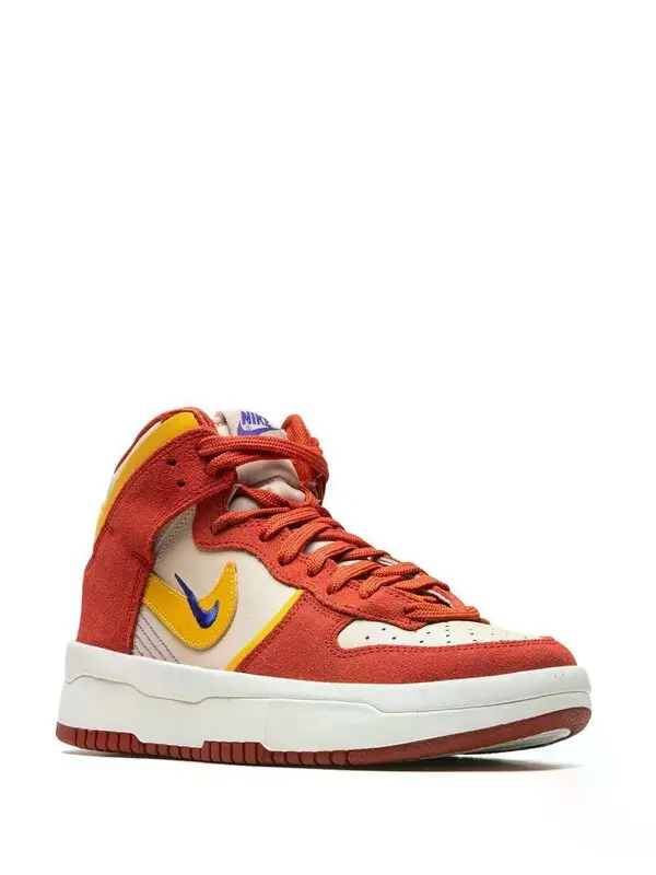 Nike Dunk High-top Sneakers - Orange