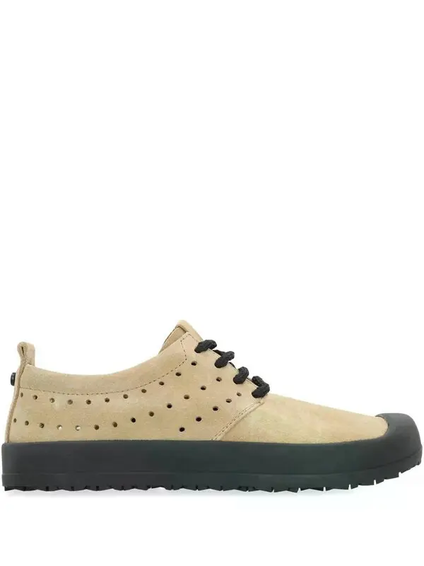 VOLTA Suede Low-top Sneakers - Neutrals