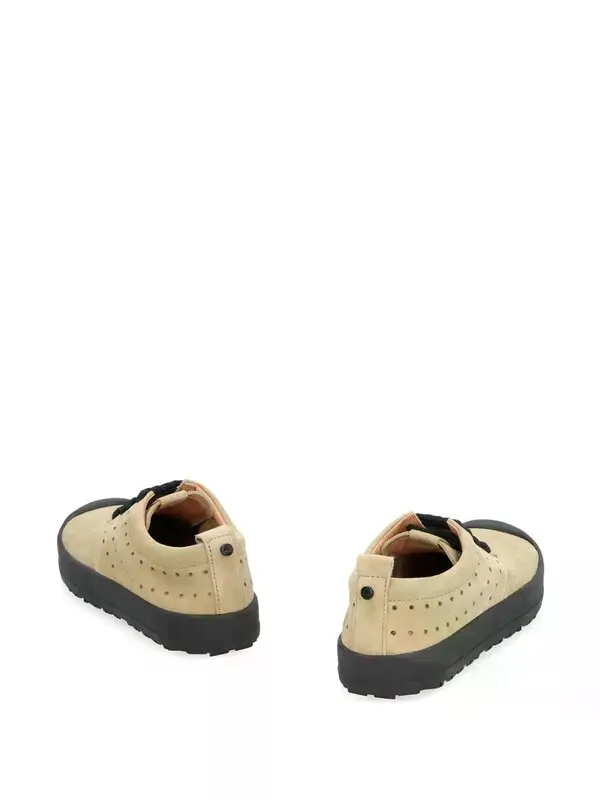 VOLTA Suede Low-top Sneakers - Neutrals