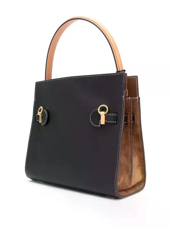 Tory Burch Small Lee Radziwill Double Bag - Blue