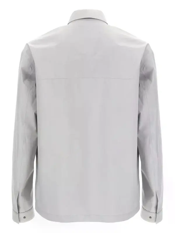 Herno Zipped Windproof Jacket - Grey