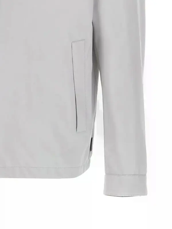 Herno Zipped Windproof Jacket - Grey