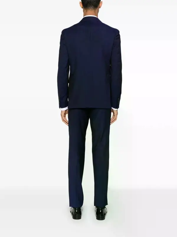 Tagliatore Virgin Wool Suit - Blue