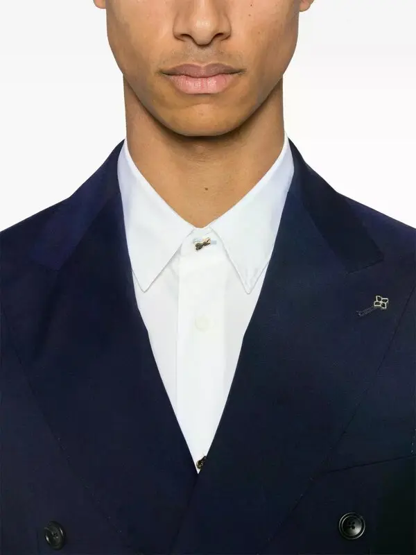 Tagliatore Virgin Wool Suit - Blue