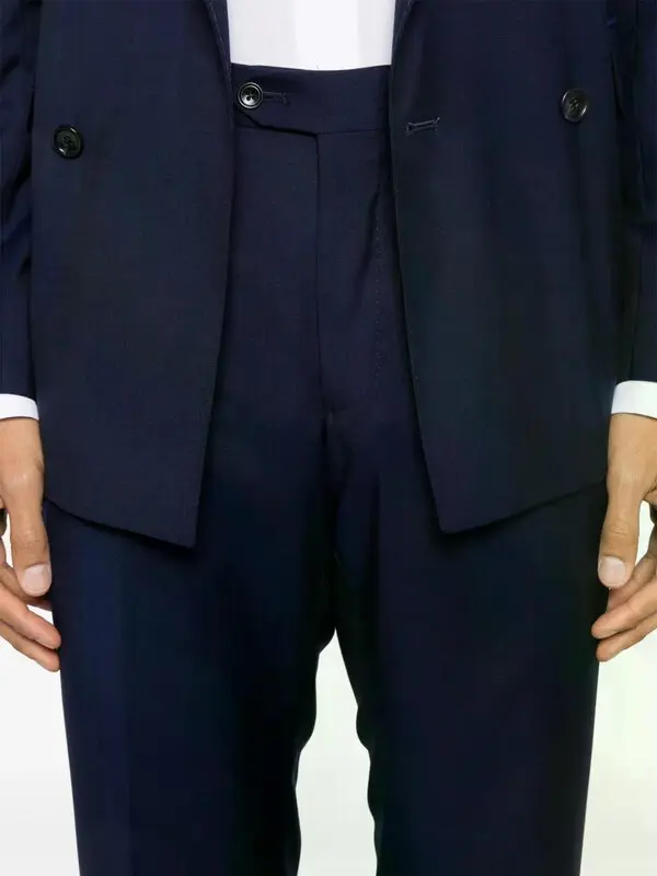 Tagliatore Virgin Wool Suit - Blue