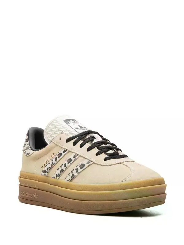 Adidas Gazelle Bold Leopard Sneakers - Neutrals