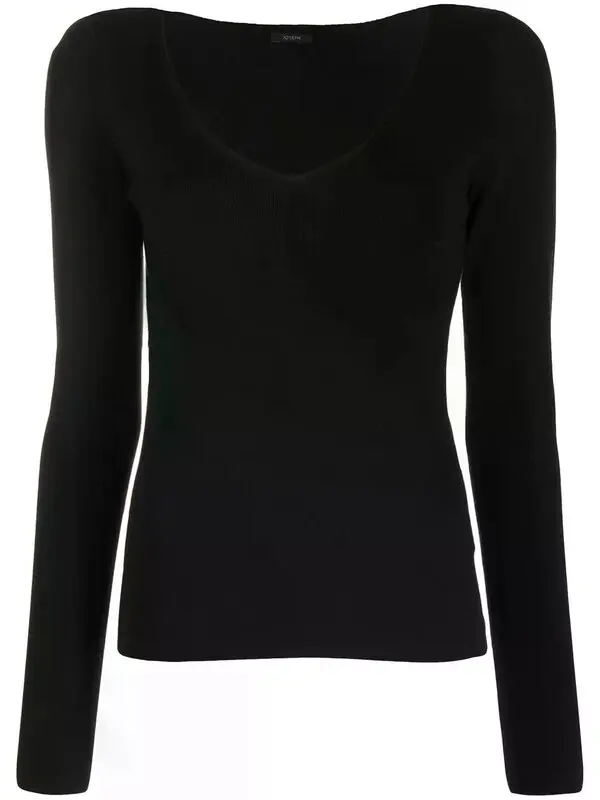 JOSEPH Long-sleeve V-neck Top