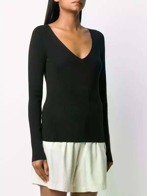 JOSEPH Long-sleeve V-neck Top