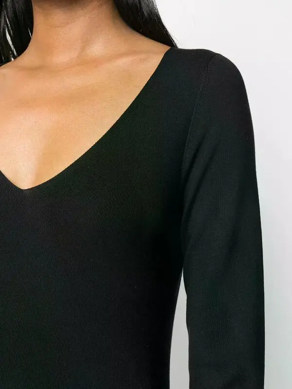 JOSEPH Long-sleeve V-neck Top