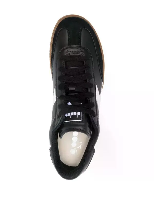 DIADORA Low Top Trainer Sneakers - Black
