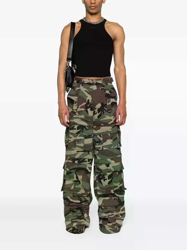 Vetements Ribbed-knit Tank Top