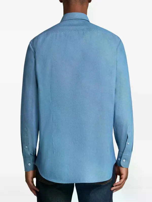 Etro Pegaso-motif Cotton Shirt
