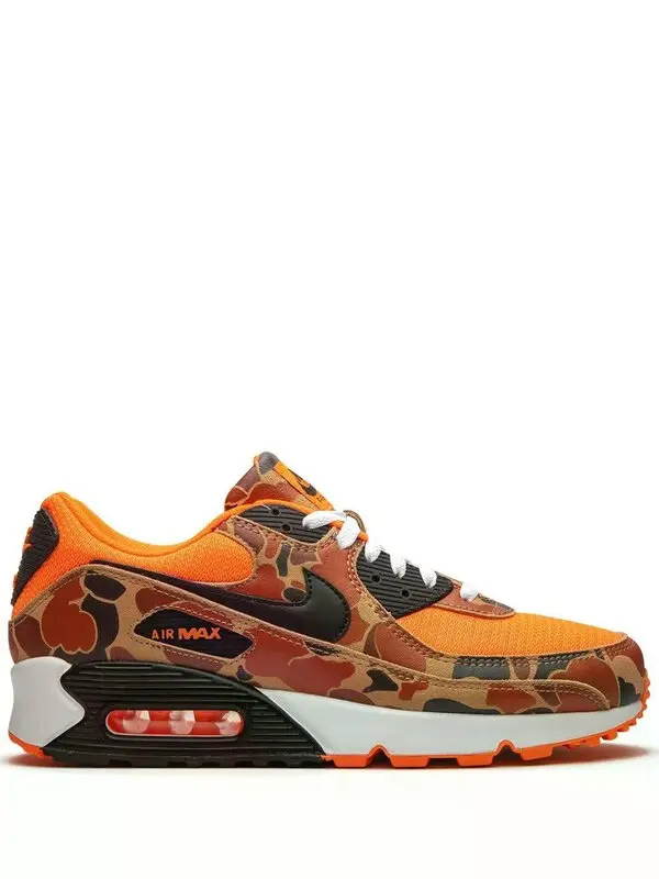 Nike Air Max 90 Duck Camo Sneakers - Orange