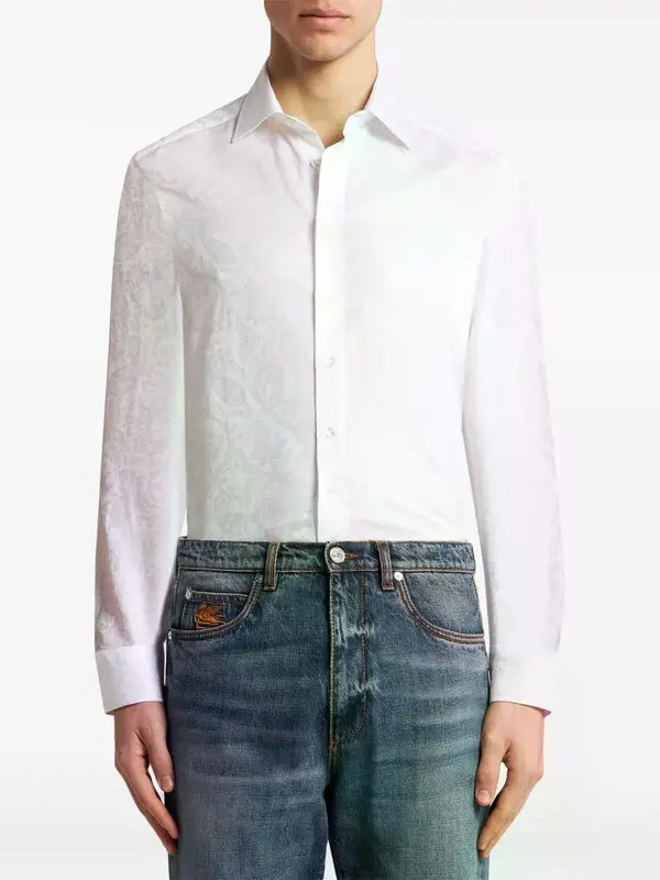 Etro Paisley-print Cotton Shirt