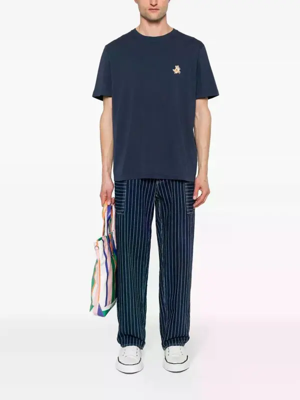 Maison Kitsuné Fox-motif Cotton T-shirt