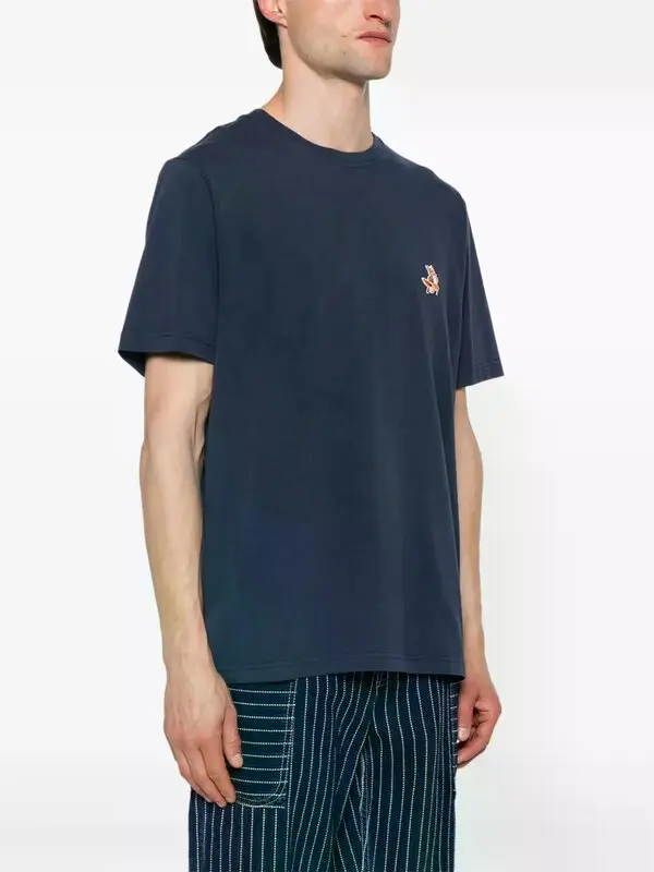 Maison Kitsuné Fox-motif Cotton T-shirt