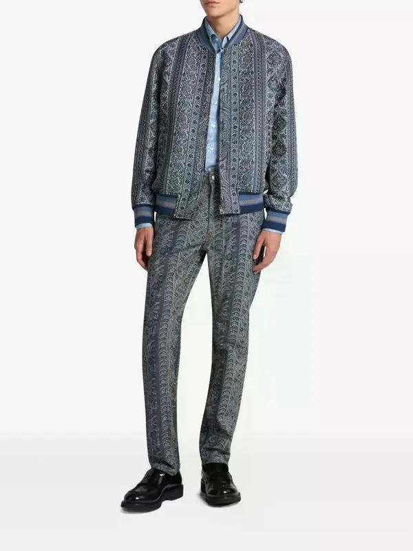 Etro Floral-jacquard Shirt