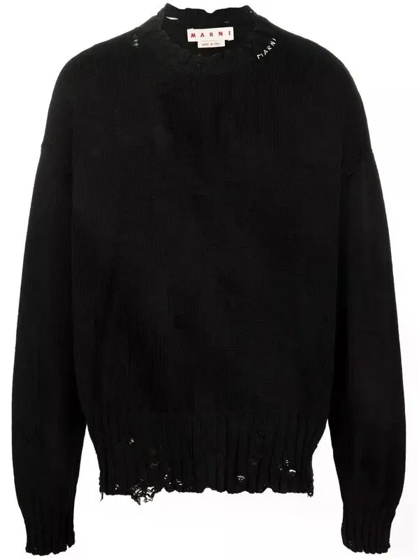 Marni Twisted Crew-neck Jumper