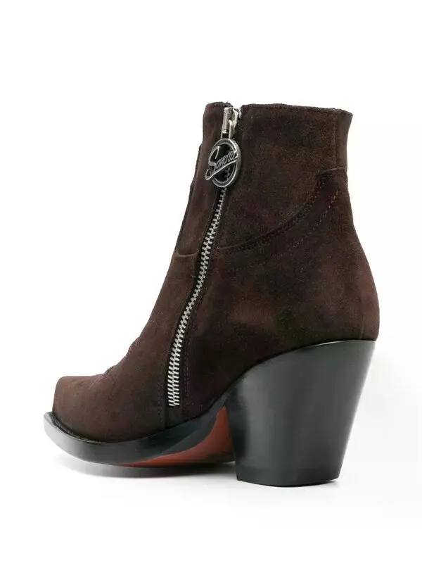 SONORA Hidalgo 85mm Leather Ankle Boots