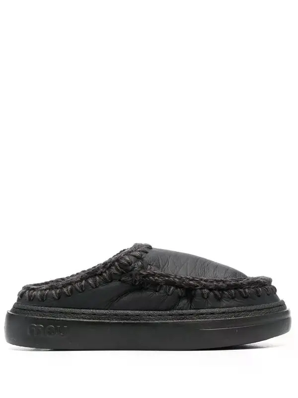 Mou Leather Slippers