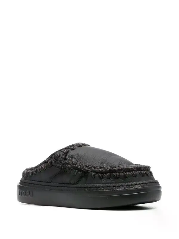 Mou Leather Slippers