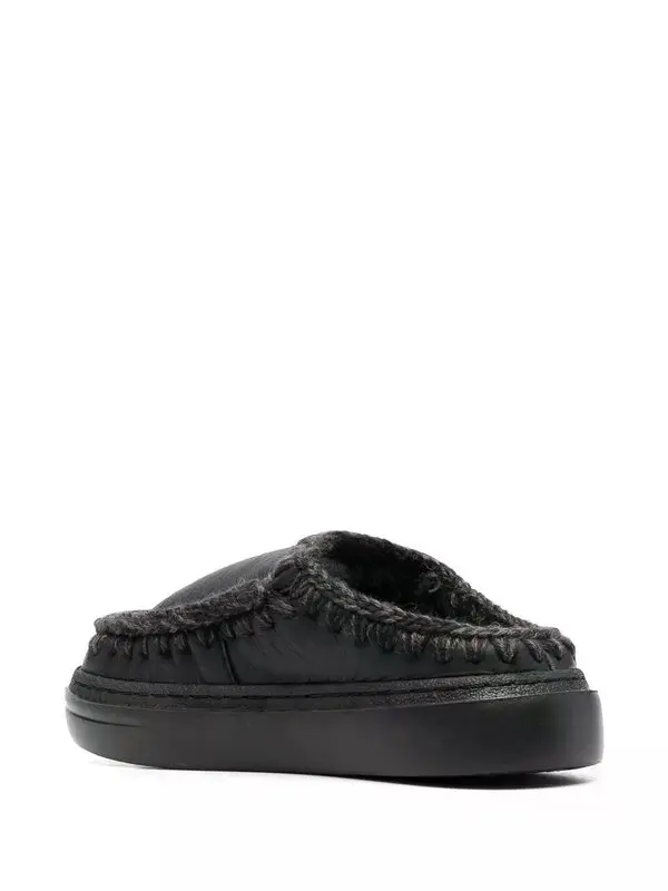 Mou Leather Slippers