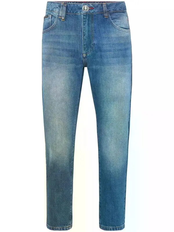 Philipp Plein Tapered-leg Jeans - Blue