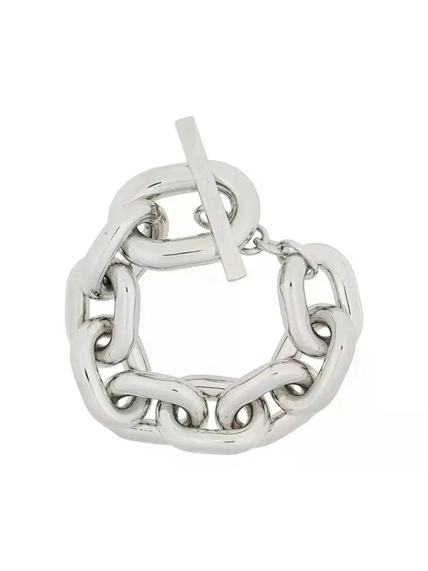 Rabanne Chunky Chain Bracelet - Silver