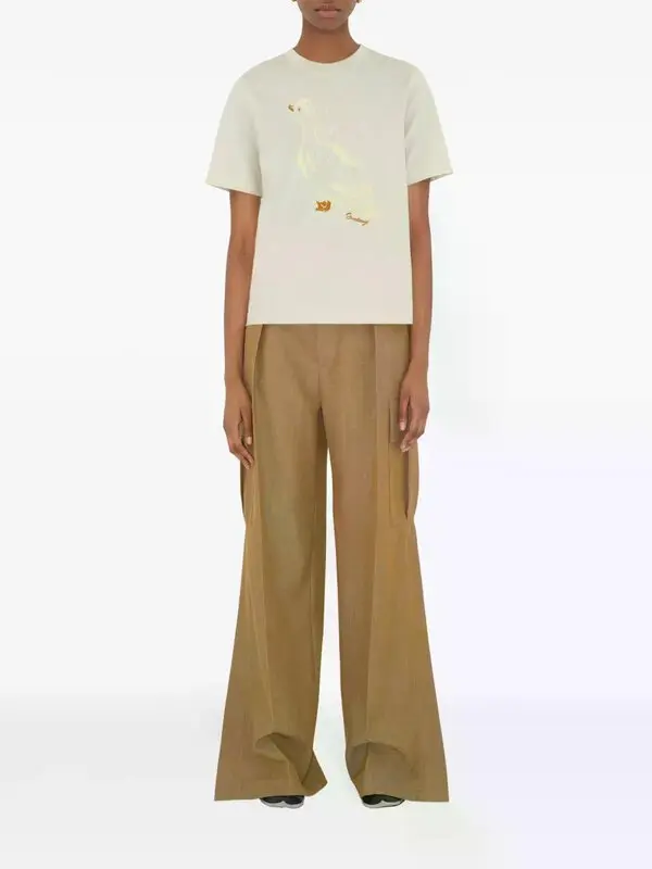 Burberry Duck Graphic Cotton T-shirt