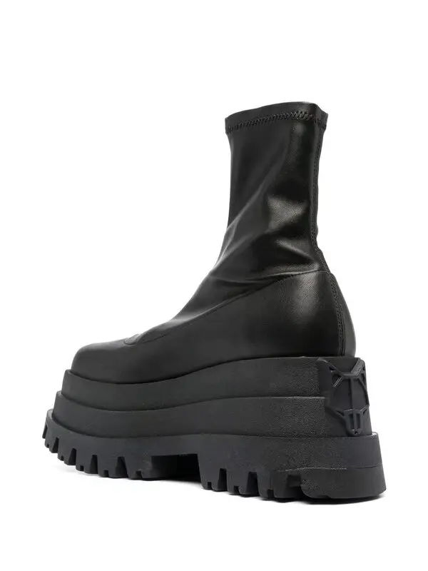 NAKED WOLFE Sassy Platform Ankle Boots