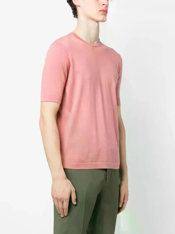 DELL'OGLIO Crew-neck Cotton T-shirt