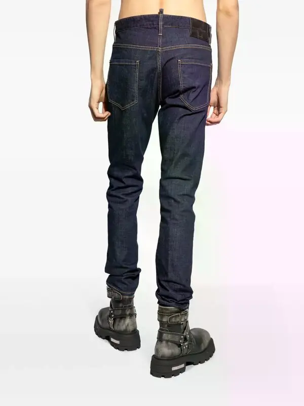 Dsquared2 Panelled Slim-cut Jeans