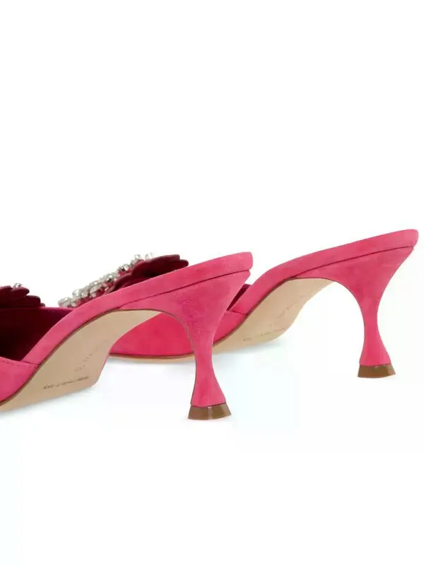 Manolo Blahnik 50mm Shog Mules