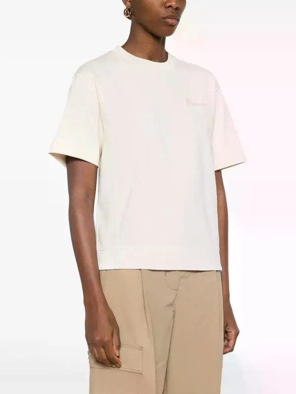 Moncler Logo-embossed Cotton T-shirt